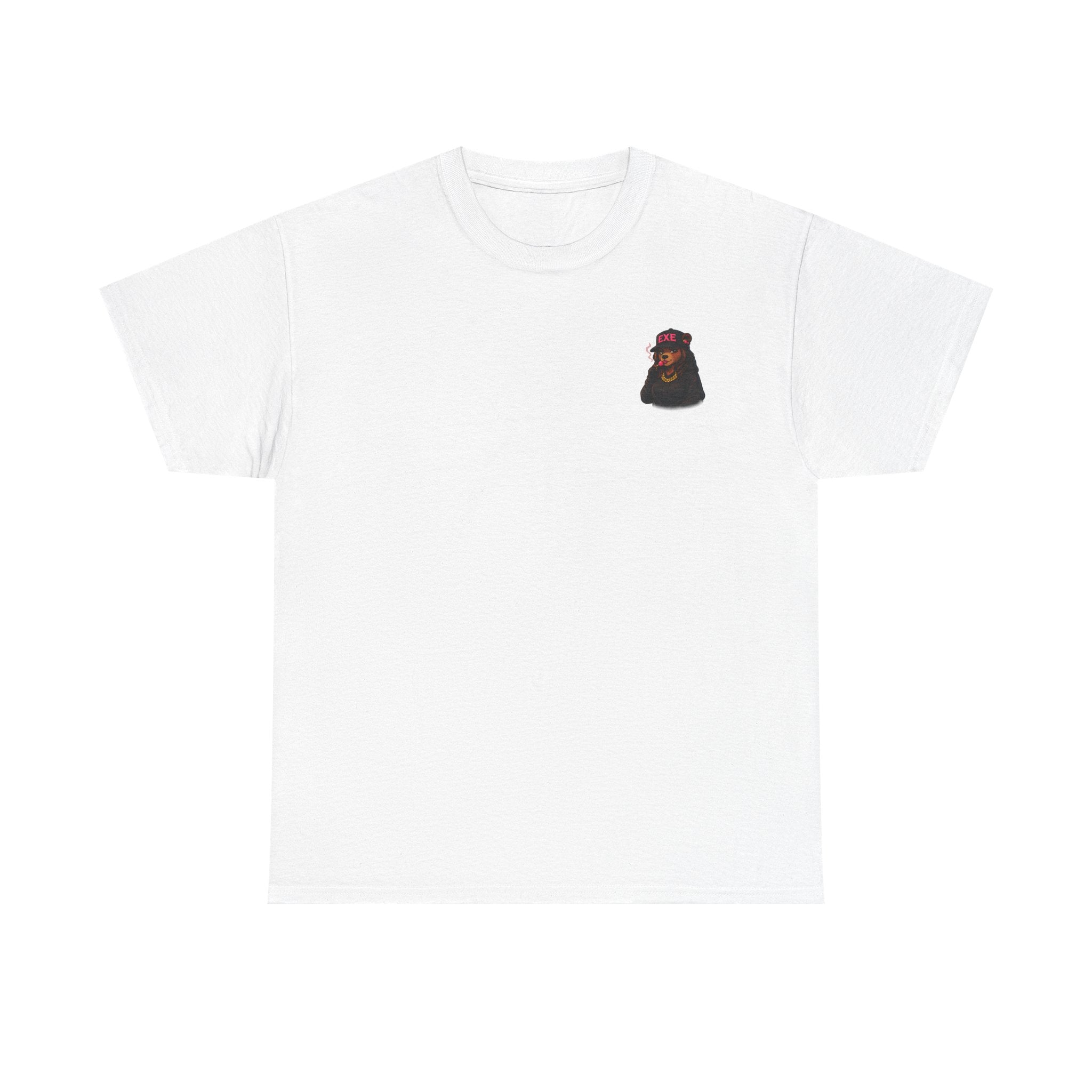 Bear Rapper Graphic Tee — "EXE" Cap Streetwear T-Shirt – Drizzly Bear ...